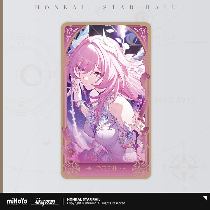 Cyrene Chrysos Heirs Series Laser Collectible Card - Honkai: Star Rail ...